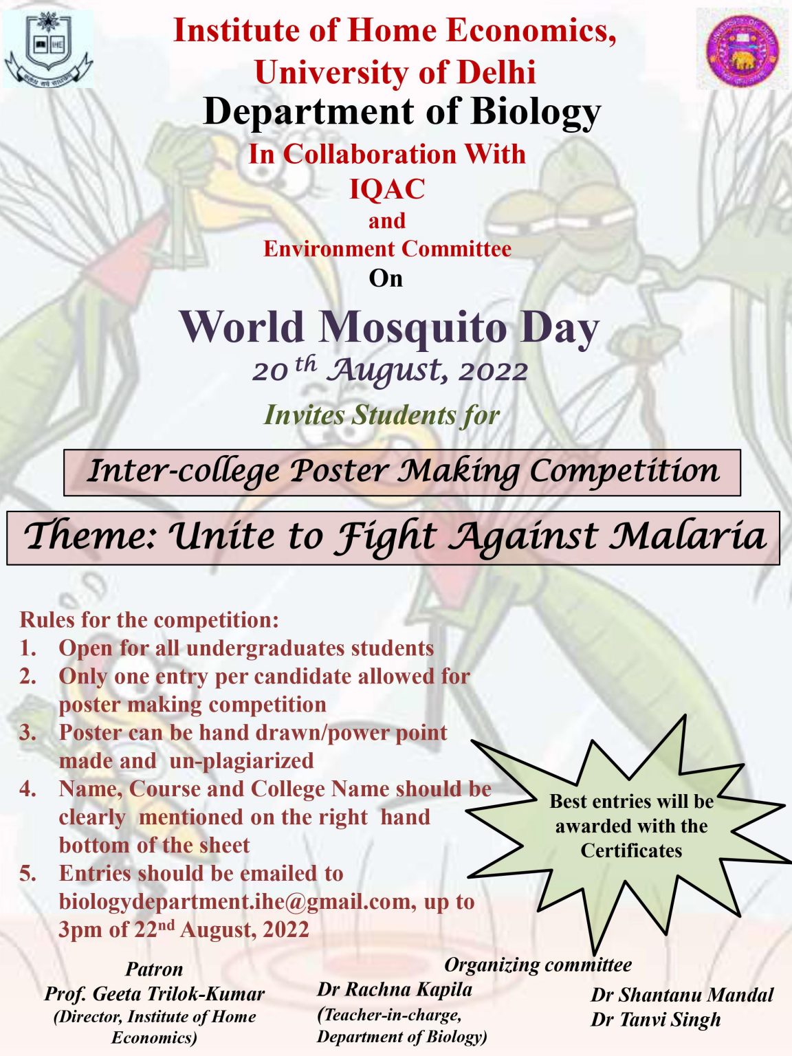 IHE (Institute of Home Economics)