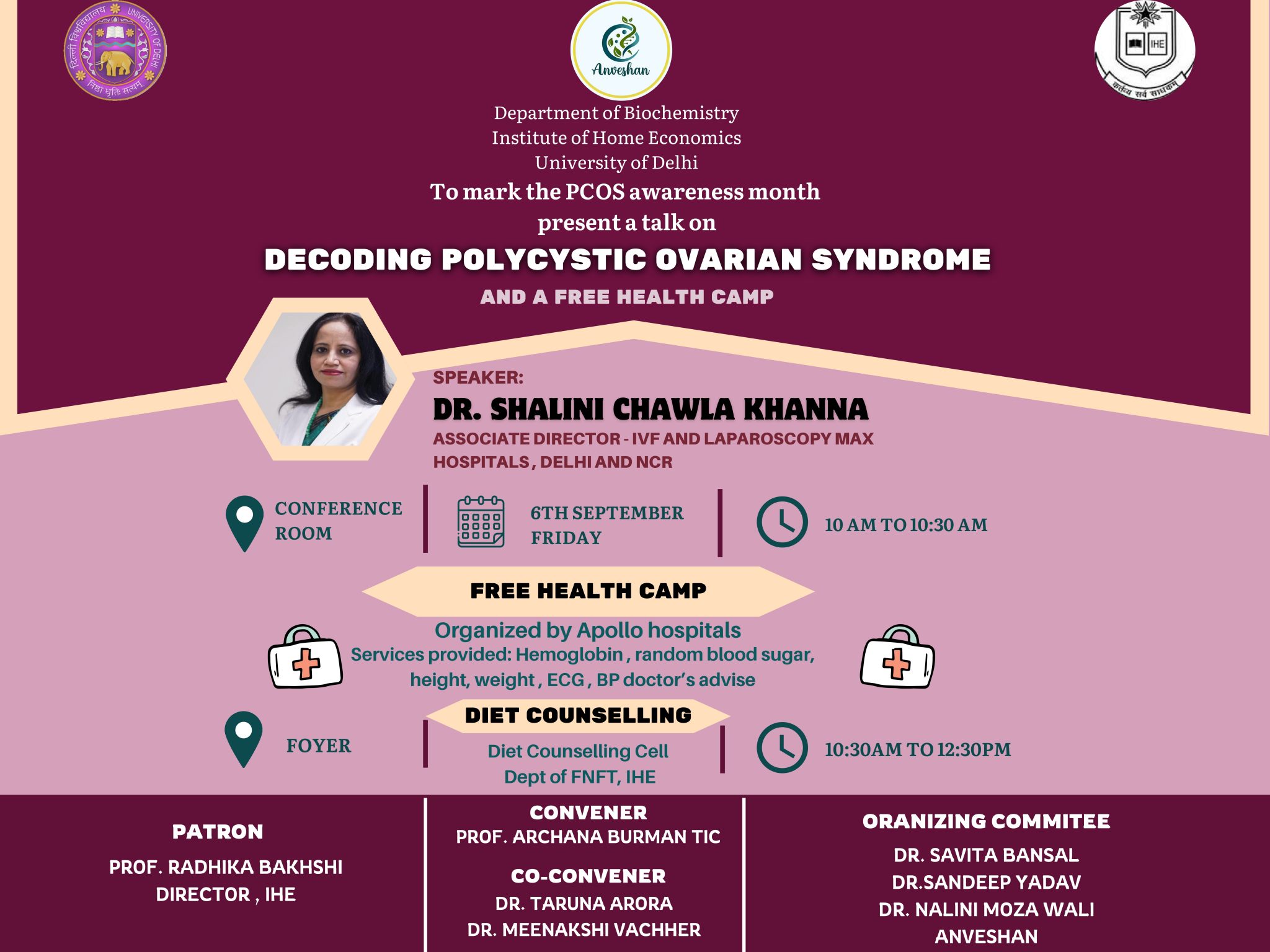 IHE (Institute of Home Economics)