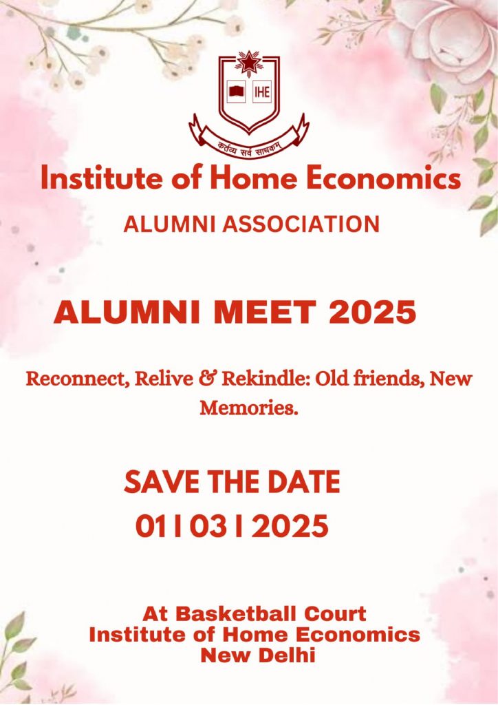 IHE (Institute of Home Economics)